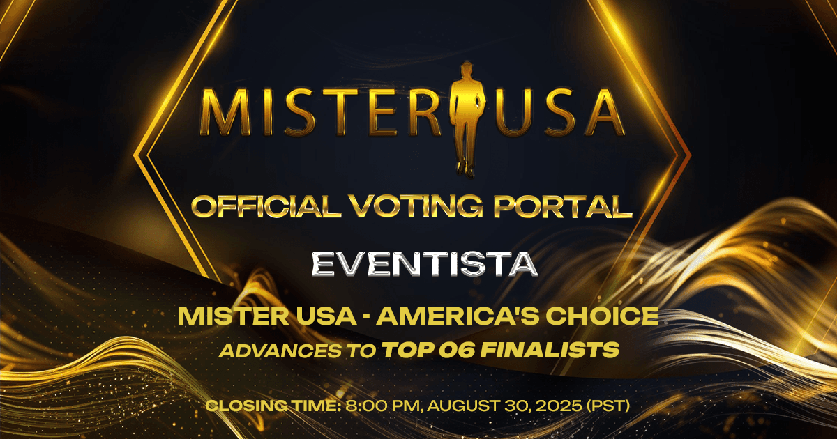 Vote for Mister USA 2025